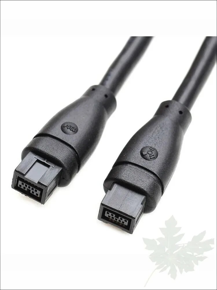 Кабель для компьютерной периферии FireWire 800/FireWire 800, 1.5 м, черный, шоколадный