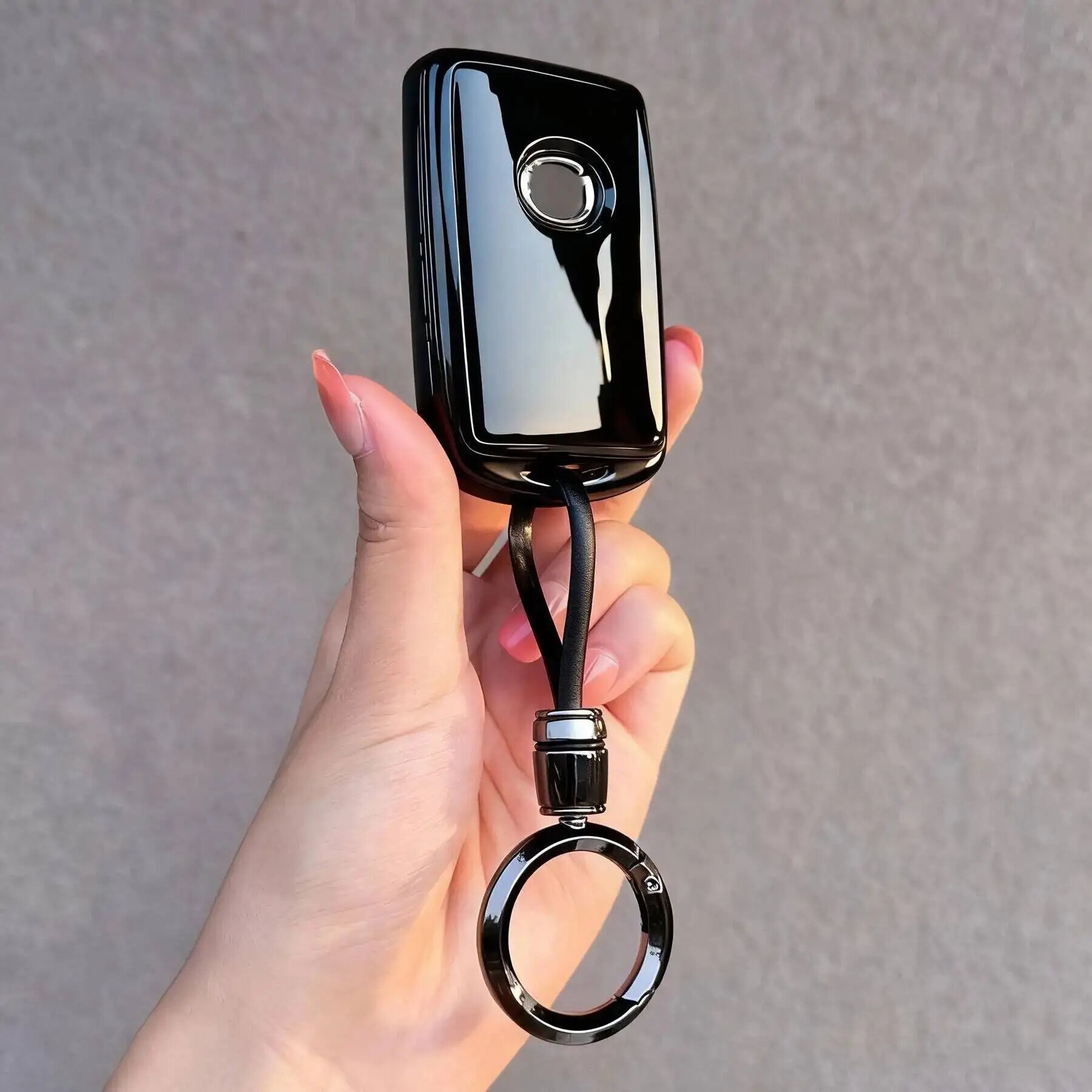 Чехол для ключей Mazda Dark Grey cover