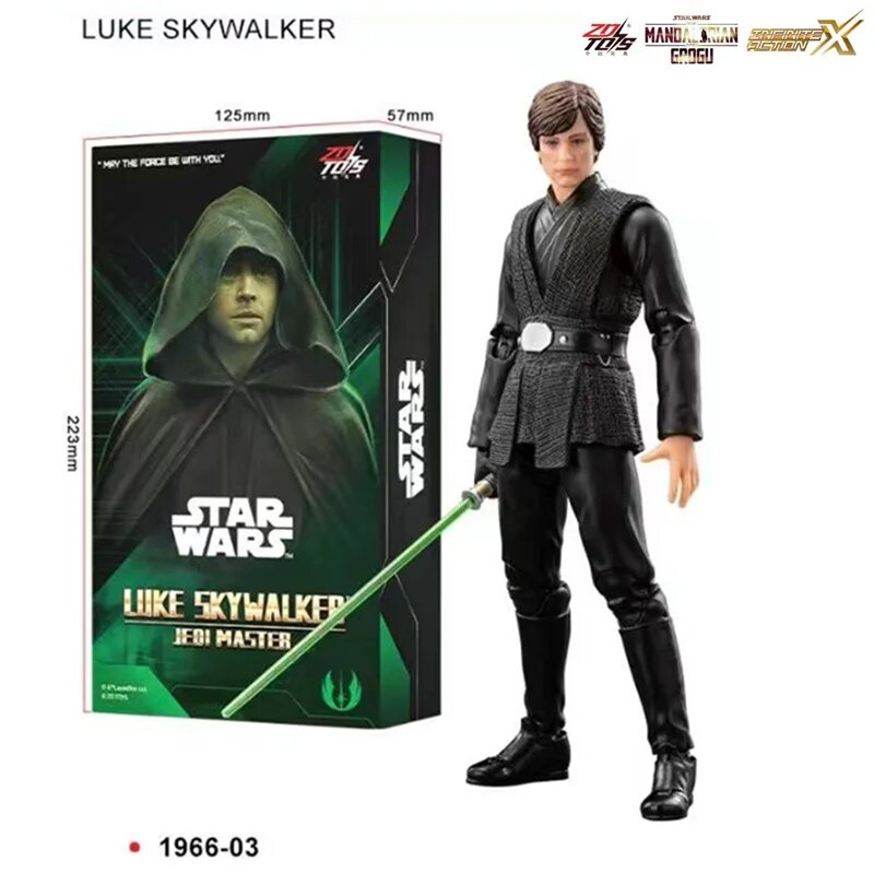 Коллекционная фигурка ЗdToys Star Wars 1/10 Darth Vader Stormtrooper Luke Skywalker Luke Skywalker