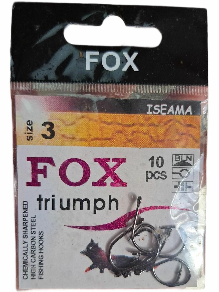 Крючки FOX Triumph размер 3, 10шт