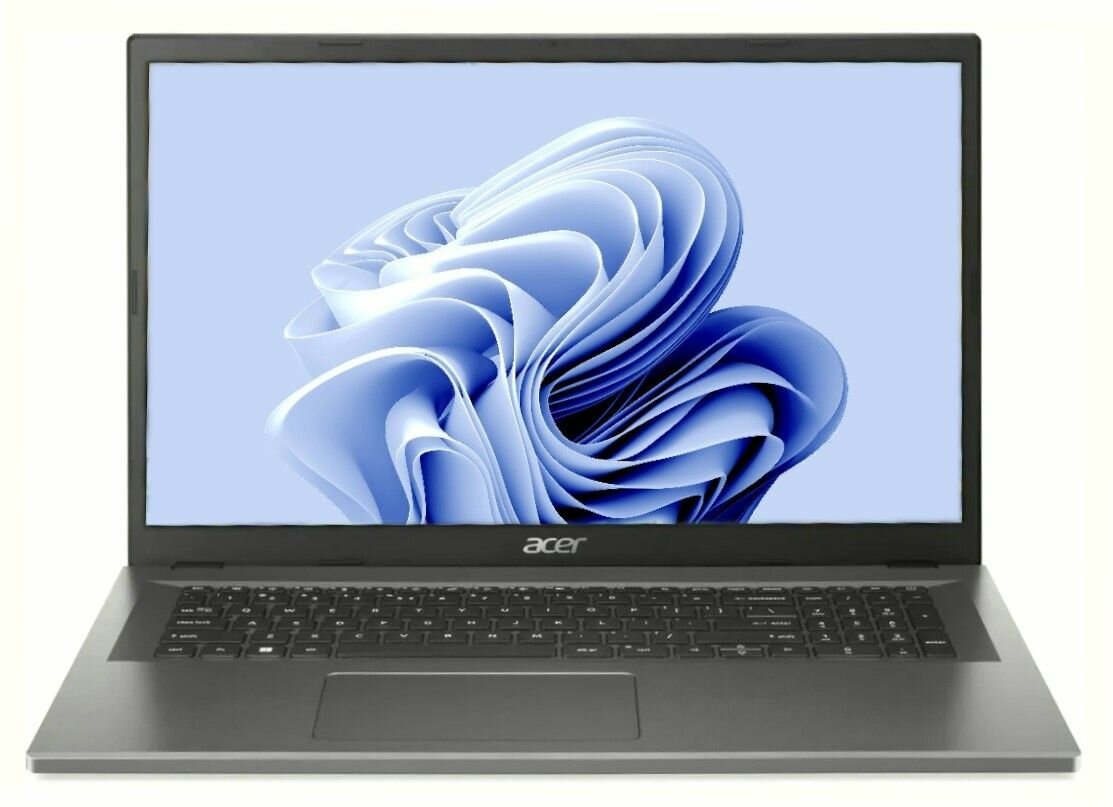 Ноутбук Acer Intel N-Series 2,8ГГц 4 ядер. 17,3' 1920x1080 Intel UHD Graphics Xe 24EUs Windows 11 Pro Русская раскладка