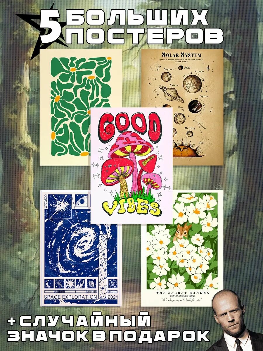 Постеры А3 Goblincore