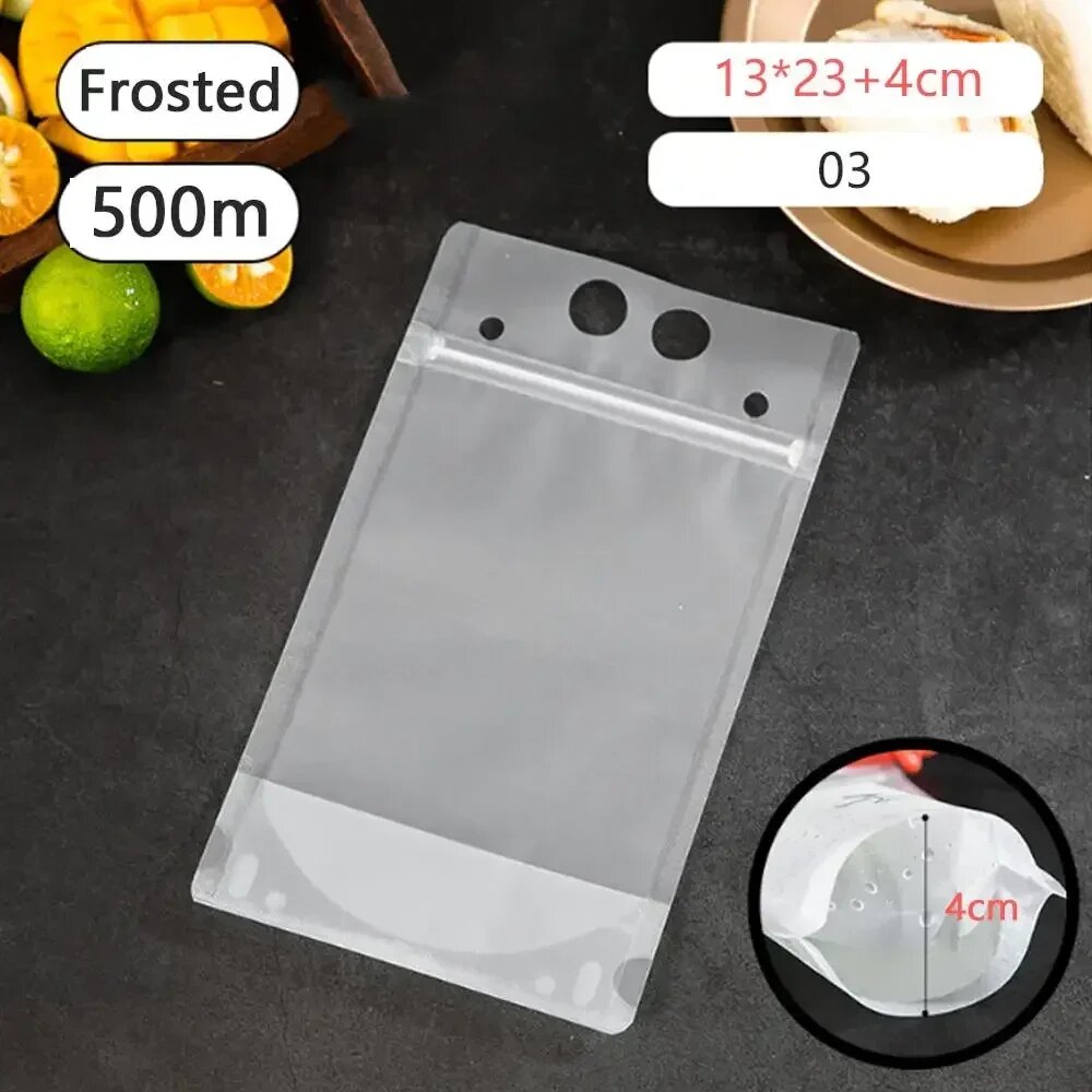 Пластиковые пакеты для жидкости 250-700 мл 500ml