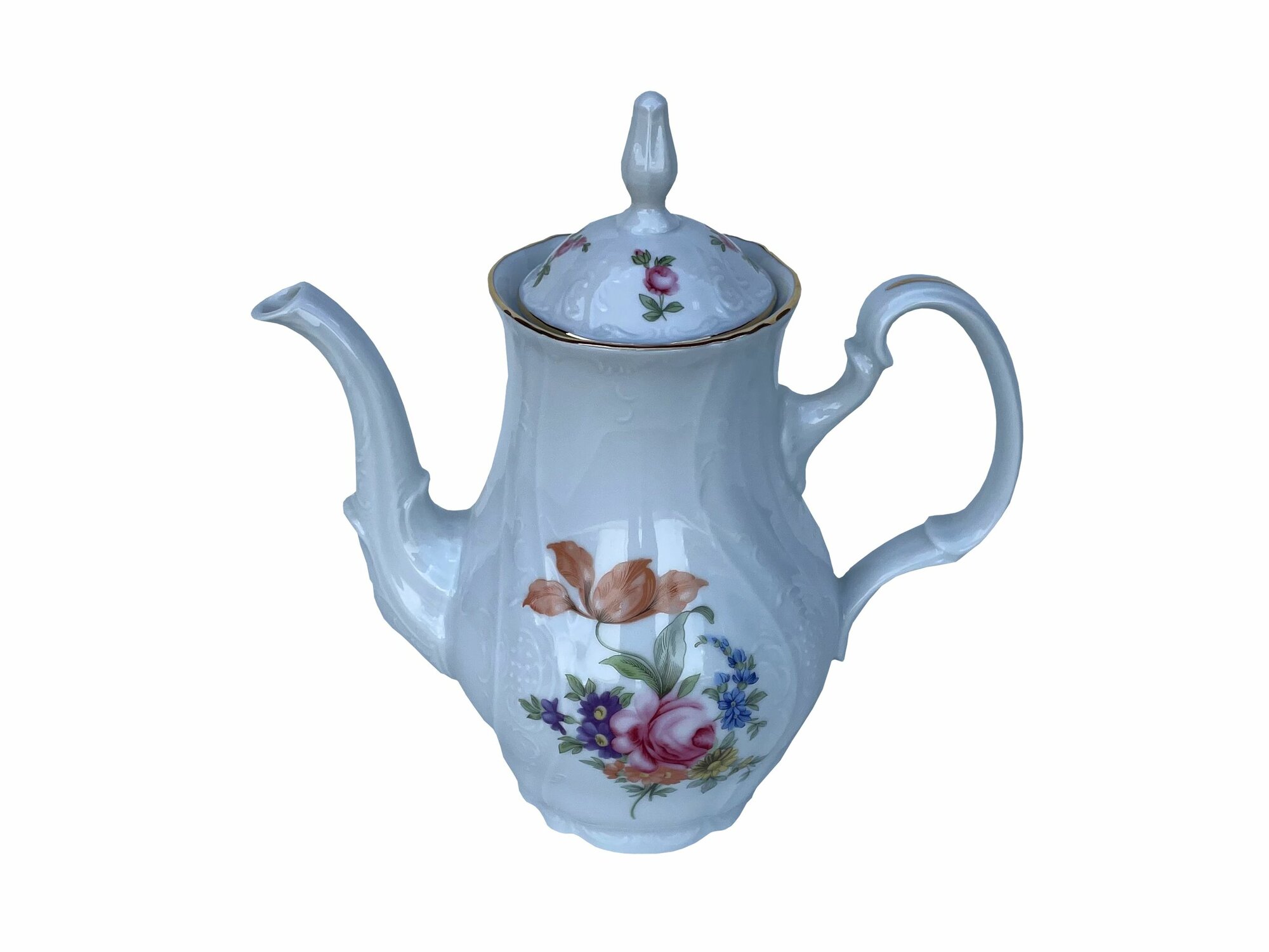 Кофейник 1,2 л; Bernadotte; декор "Мейсенский букет"