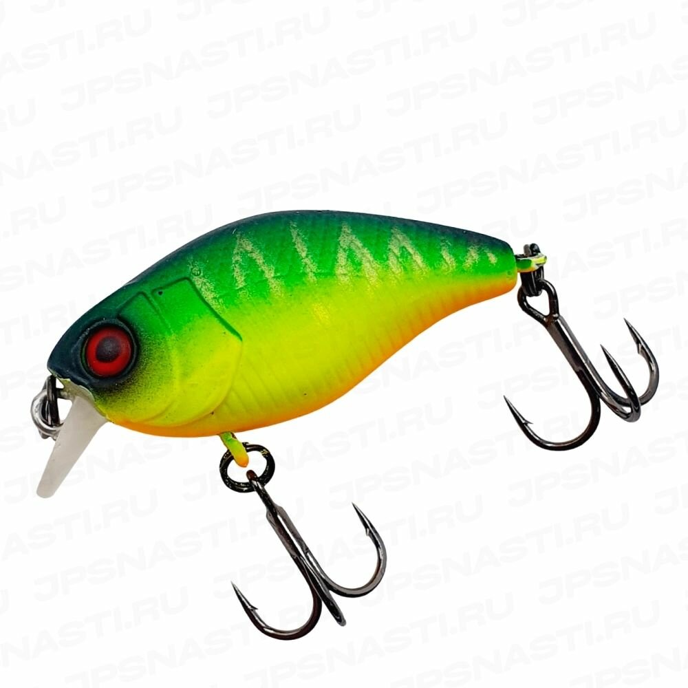 Японский воблер крэнк Jackall Micro Chubby 30, 2 г, mat tiger / Воблеры на голавля / Приманки для ловли хищника