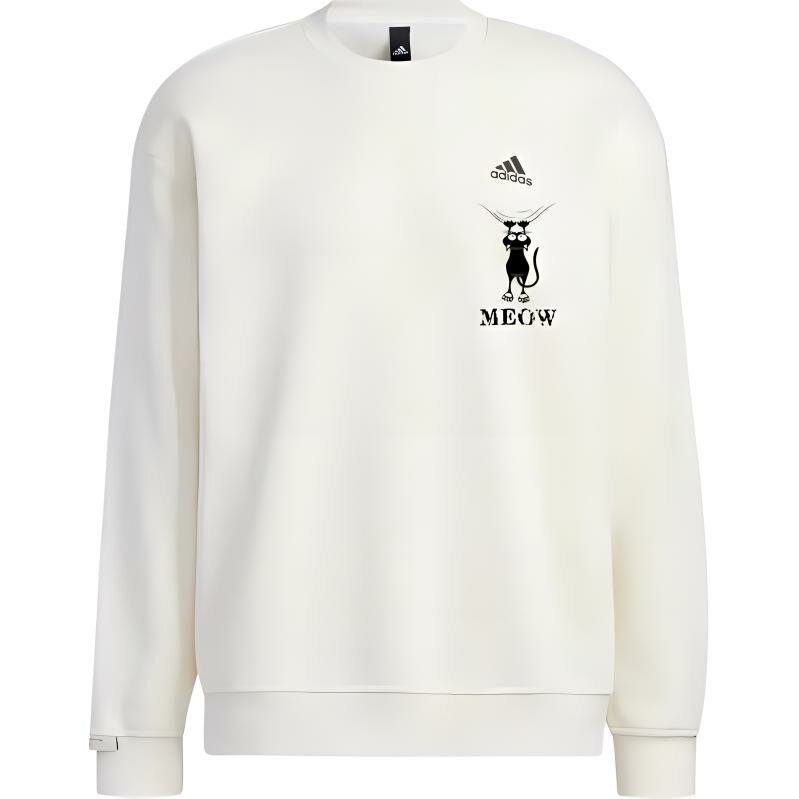 Толстовка White Crew Neck Moderate Regular, 1 шт.