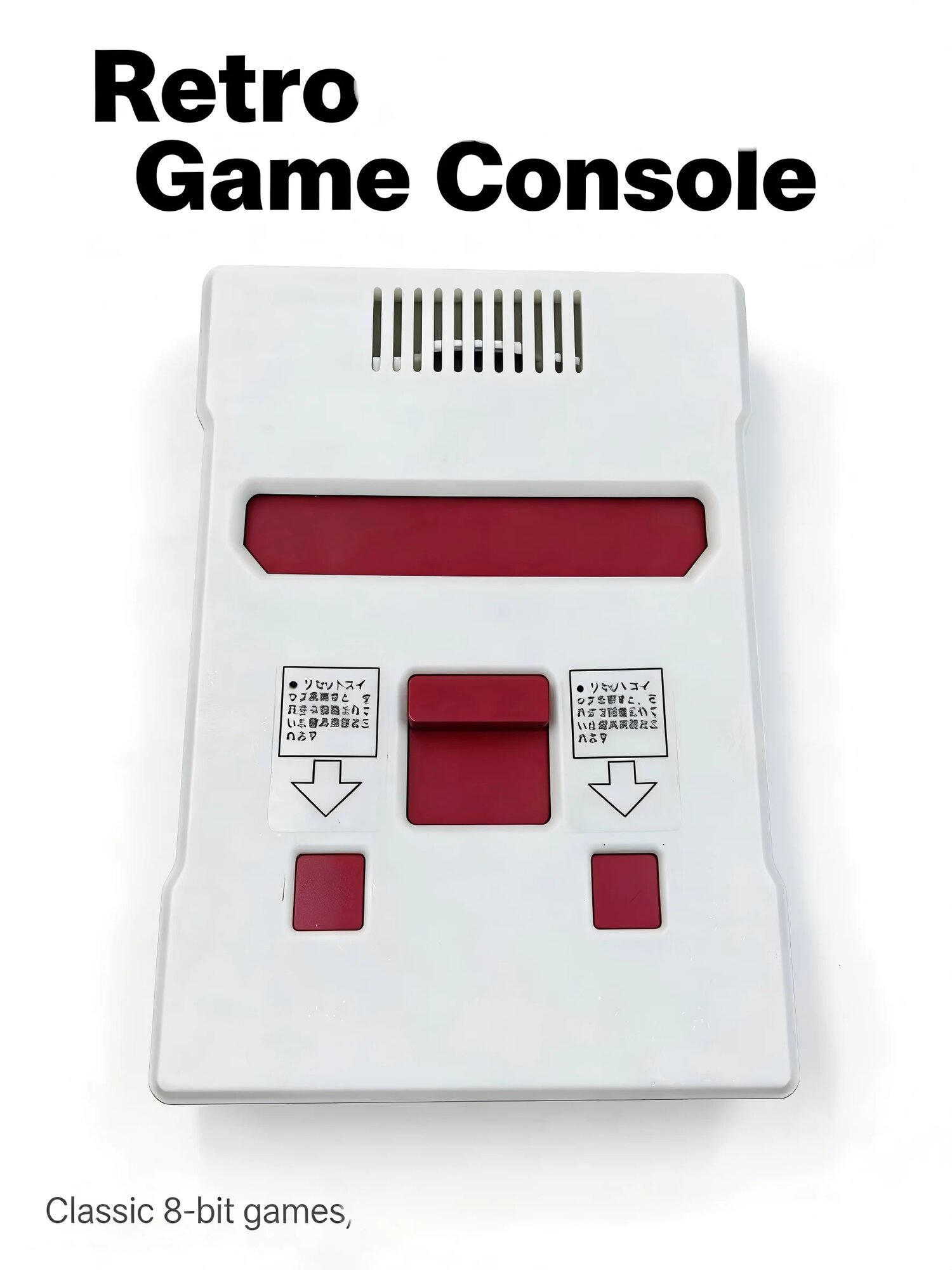 Оригинальная ретро-консоль Famicom RGB FC AV с HDMI Белый, белый