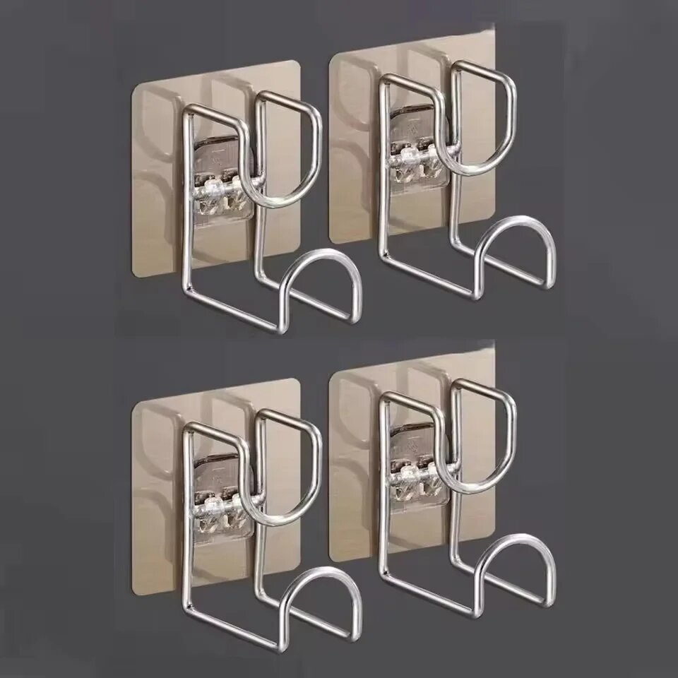Крючки из нержавеющей стали для ванной комнаты 4pcs