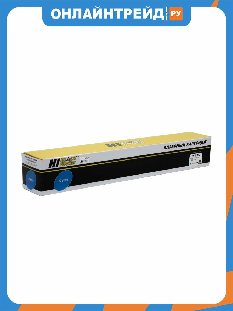 Тонер-картридж Hi-black (HB-TN-221C) для Konica-Minolta bizhub C227/287, C, 21K