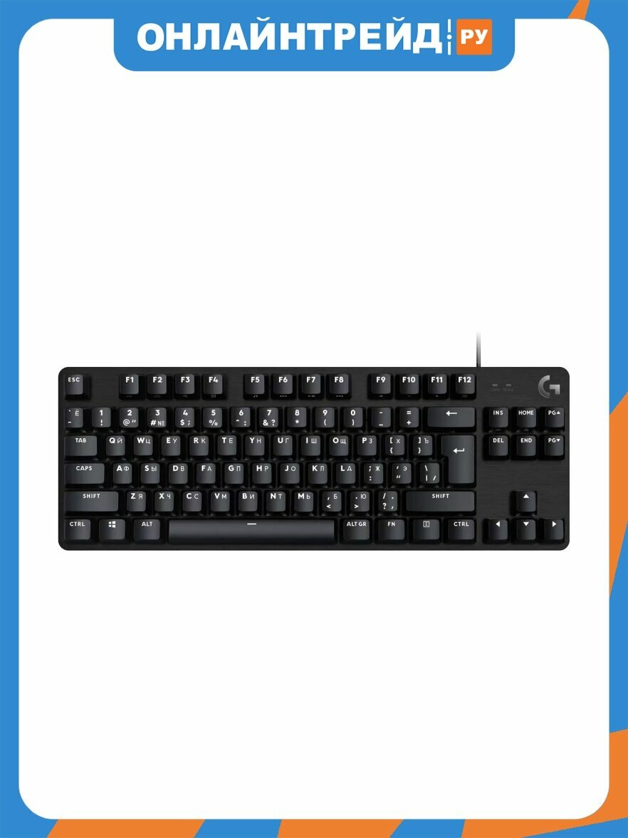Клавиатура Logitech G413 TKL SE черный (920-010447)