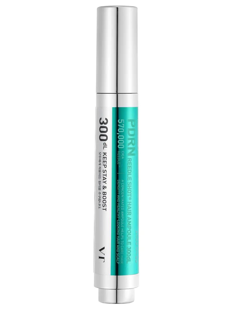 VT Cosmetics Ампула для роста волос с пдрн и микроиглами PDRN Reedle Shot Hair Ampoule 300dL 15 мл