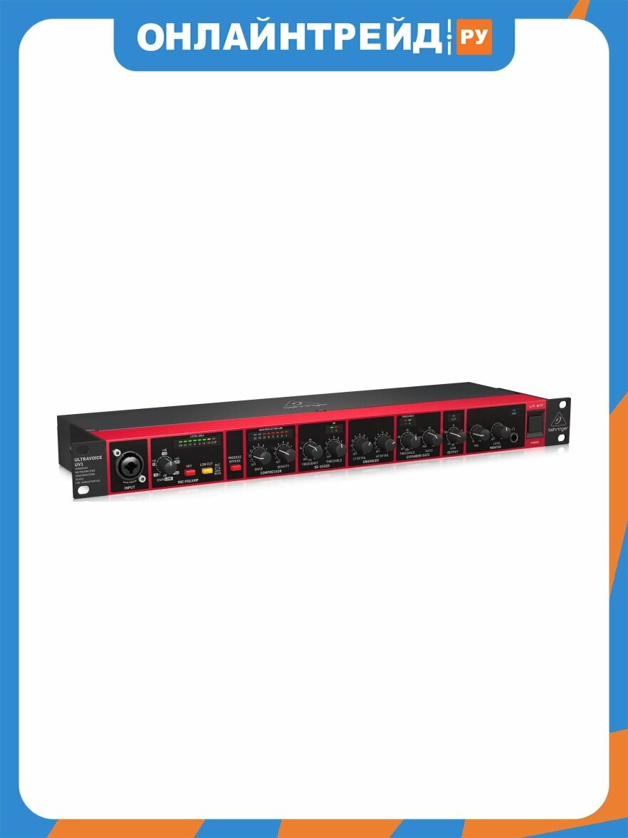 Процессор микрофонный Behringer UV1, рековый