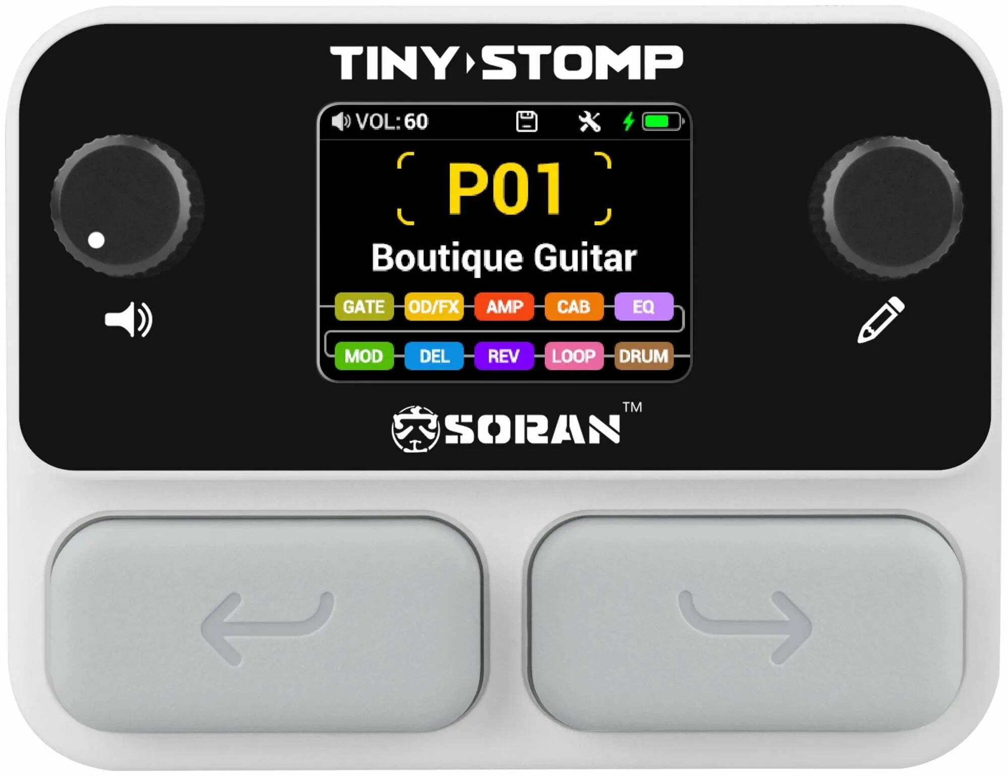 Процессор эффектов для электрогитары SORAN JME-03A Tiny Stomp