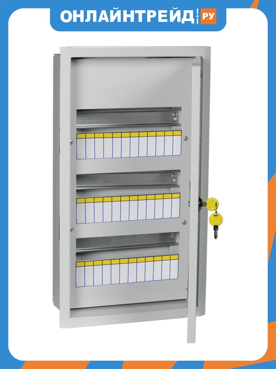 Корпус металлический Iek ЩРв-36 (540х310х120мм) IP31 TITAN 3, MKM14-V-36-30-T