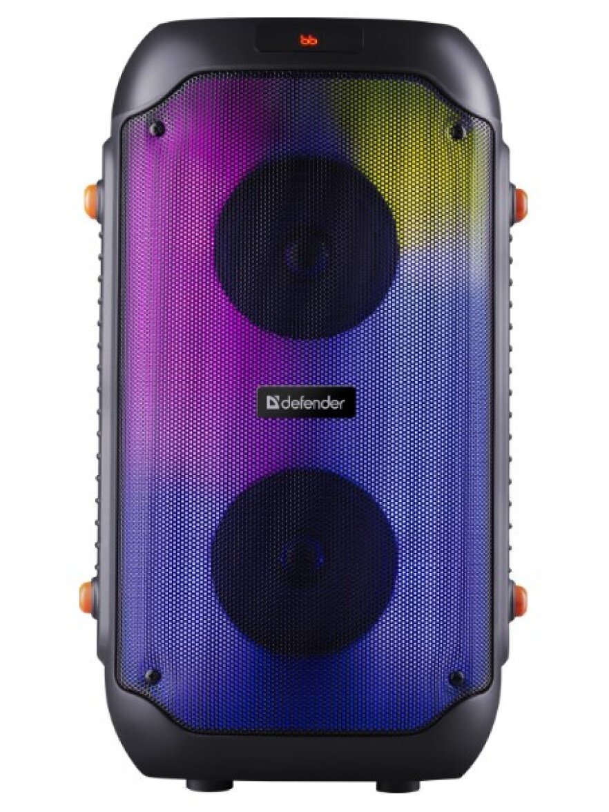 Портативная колонка Defender Boomer 25 (Бумер 25) 25Вт, RGB/BT/FM/USB/TF/AUX/MIC