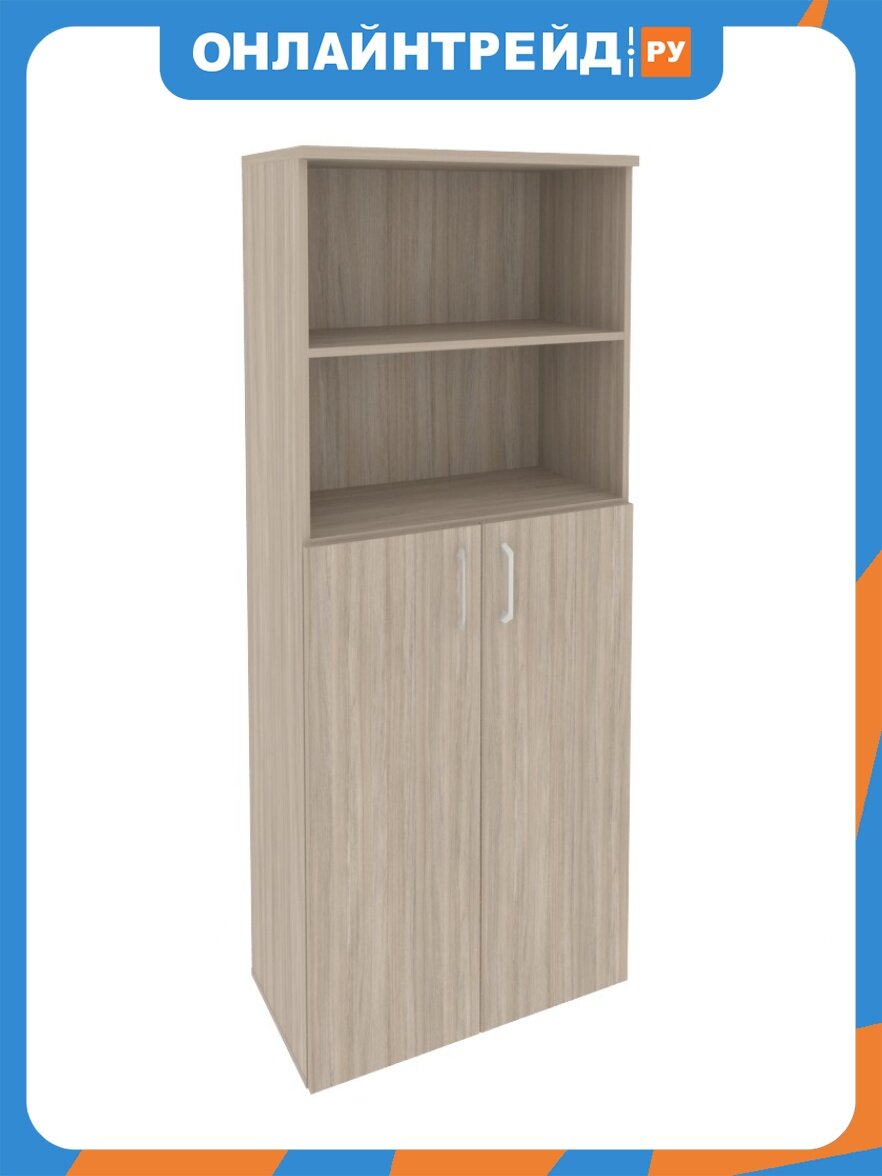 Шкаф Riva CHAIR высокий широкий O. ST-1.6 Дуб аттик 800*420*1977 Onix