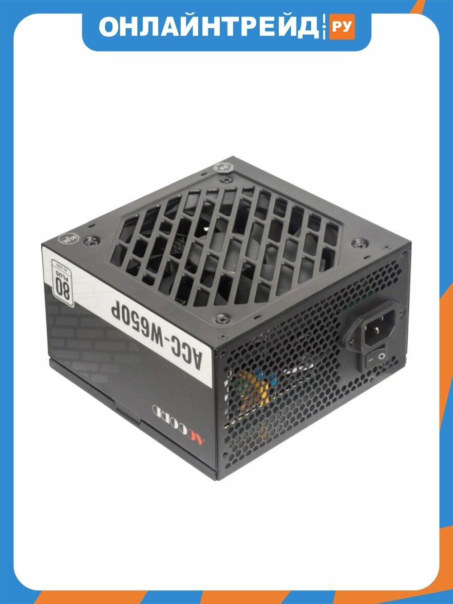 Блок питания Accord ATX, 650W, ACC-W650P 80 Plus White (ACC-W650P)