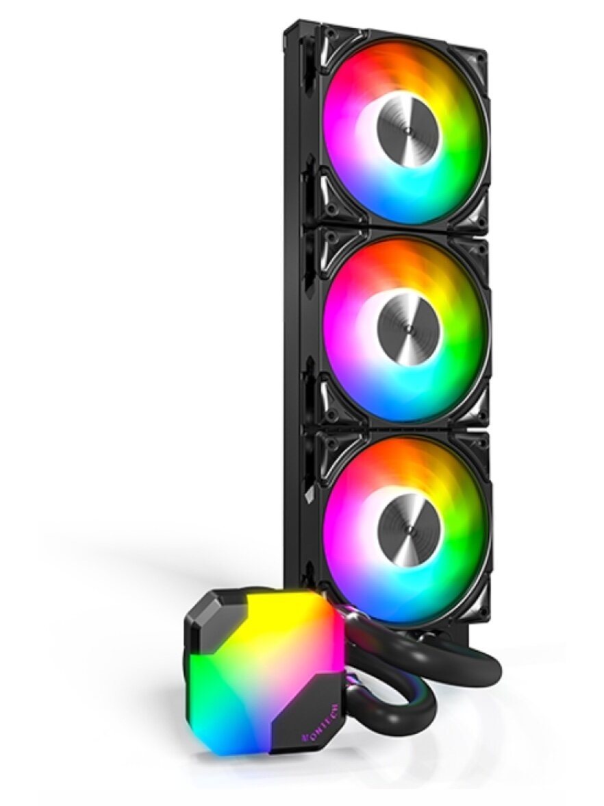 СВО для процессора Montech HyperFlow 360 ARGB BLACK — фото 1