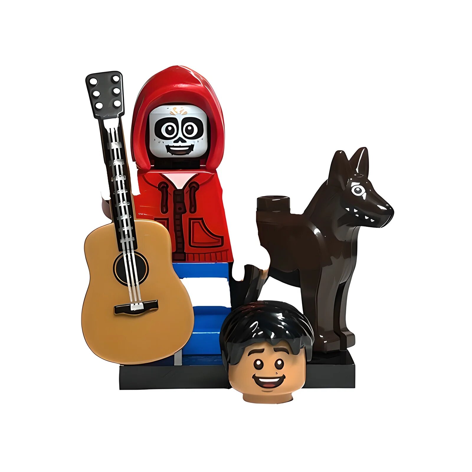 LEGO Disney Miguel (Coco) с гитарой и собакой