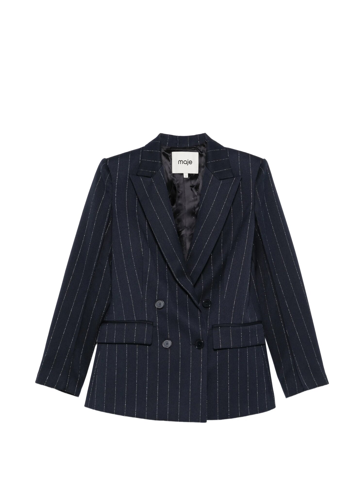 Пиджак Pinstripe double-breasted blazer