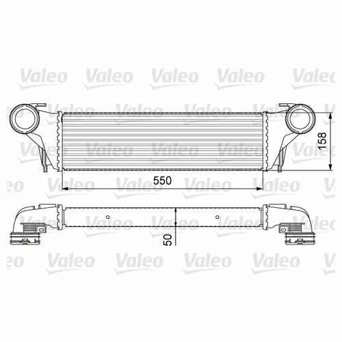 Интеркулер Valeo 818618 для BMW X5 E53, E70