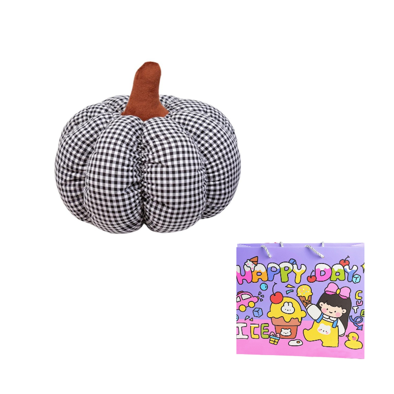 Плюшевая кукла унисекс WANJUXIANSHENG "Плюшевая кукла с клетчатой тыквой", 18CM EU