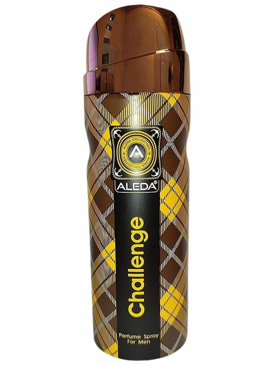Aleda Дезодорант спрей мужской "Challenge" 200 мл
