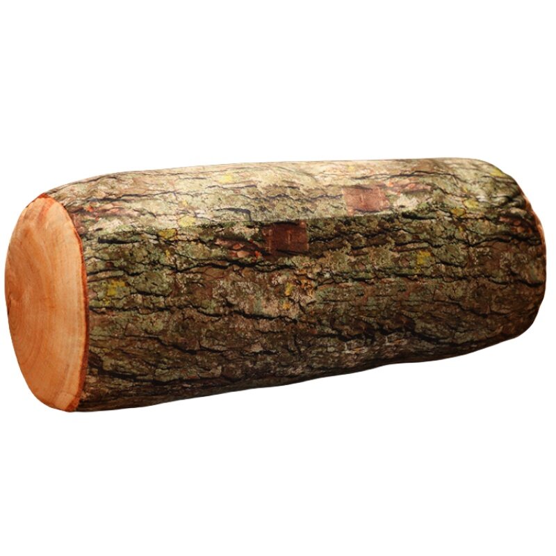Подушка унисекс Mise Simulated Tree Trunk Throw Pillow C, 50CM EU
