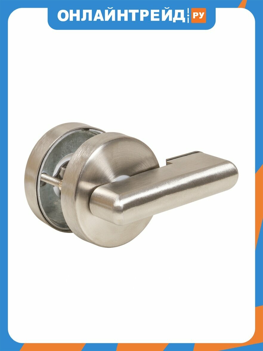 Fuaro Ручка поворотная BK8. R. DSS304-button с индикатором INOX 304
