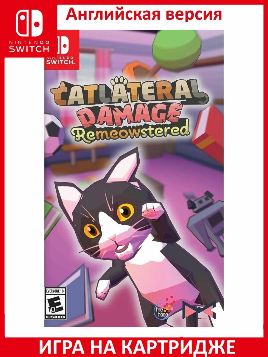 Игра Catlateral Damage: Remeowstered (Limited Run)Switch Картридж на Nintendo Switch Английская версия