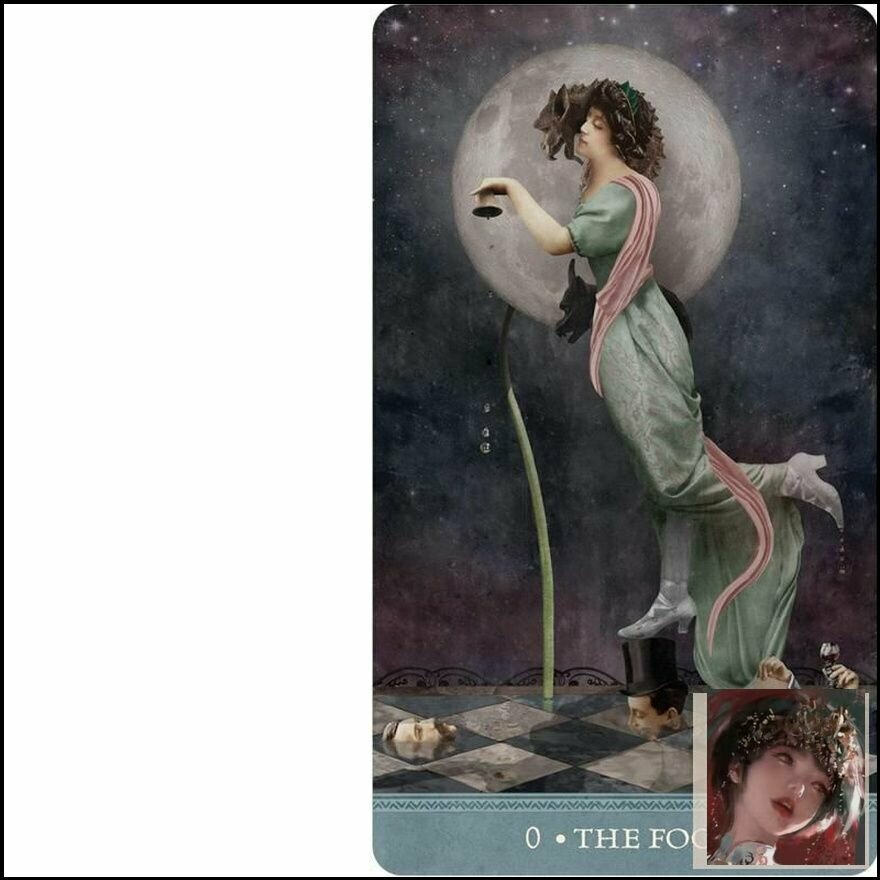 Карты Таро Black Cats Tarot мистический дизайн для гадания и самопознания, кремовый цвет — фото 1