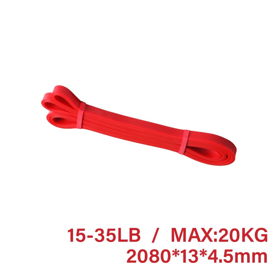 Эластичные ленты STARMAP для фитнеса Красный, Red(15-35LB)