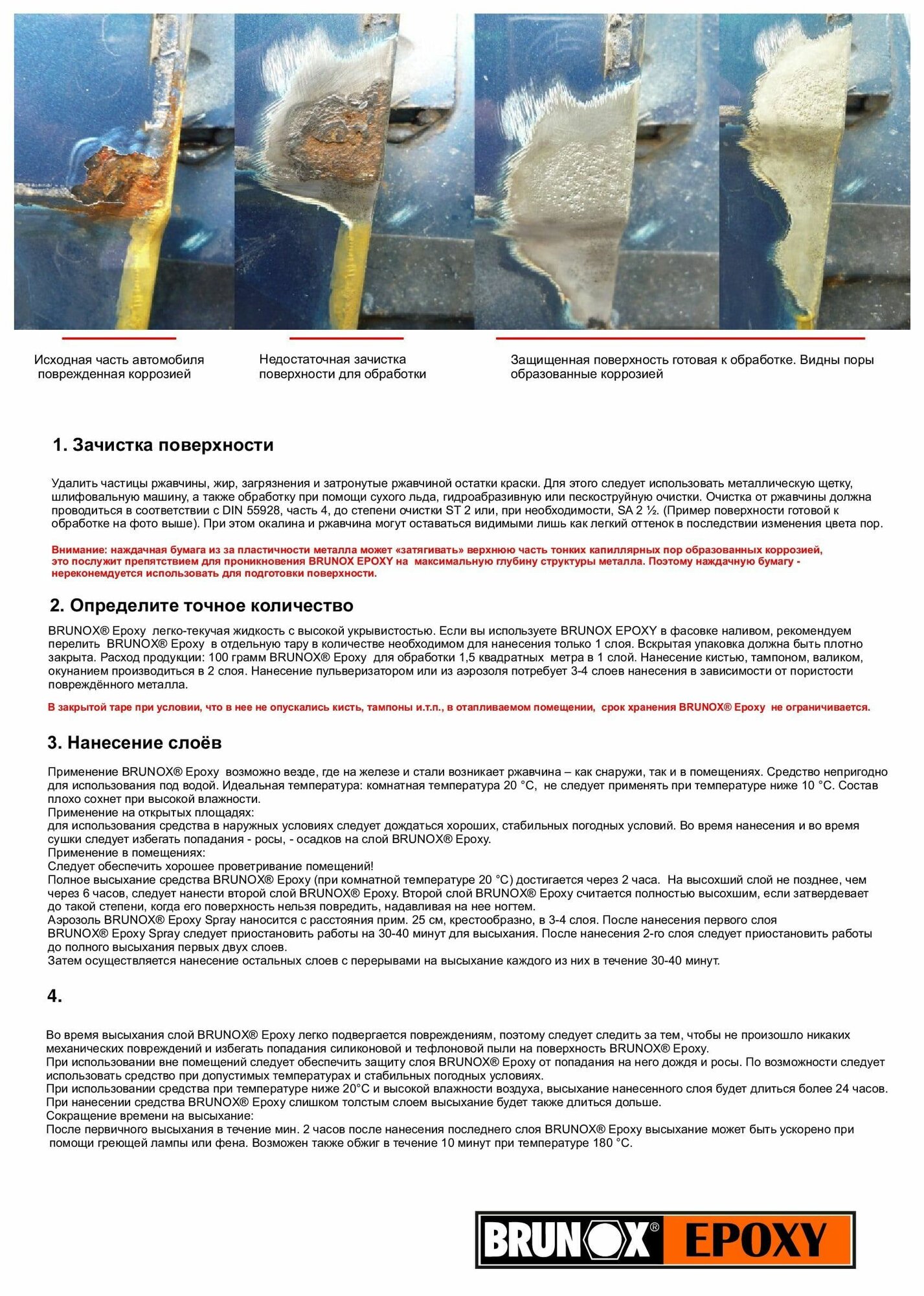 BRUNOX Epoxy 250ml флакон — фото 1