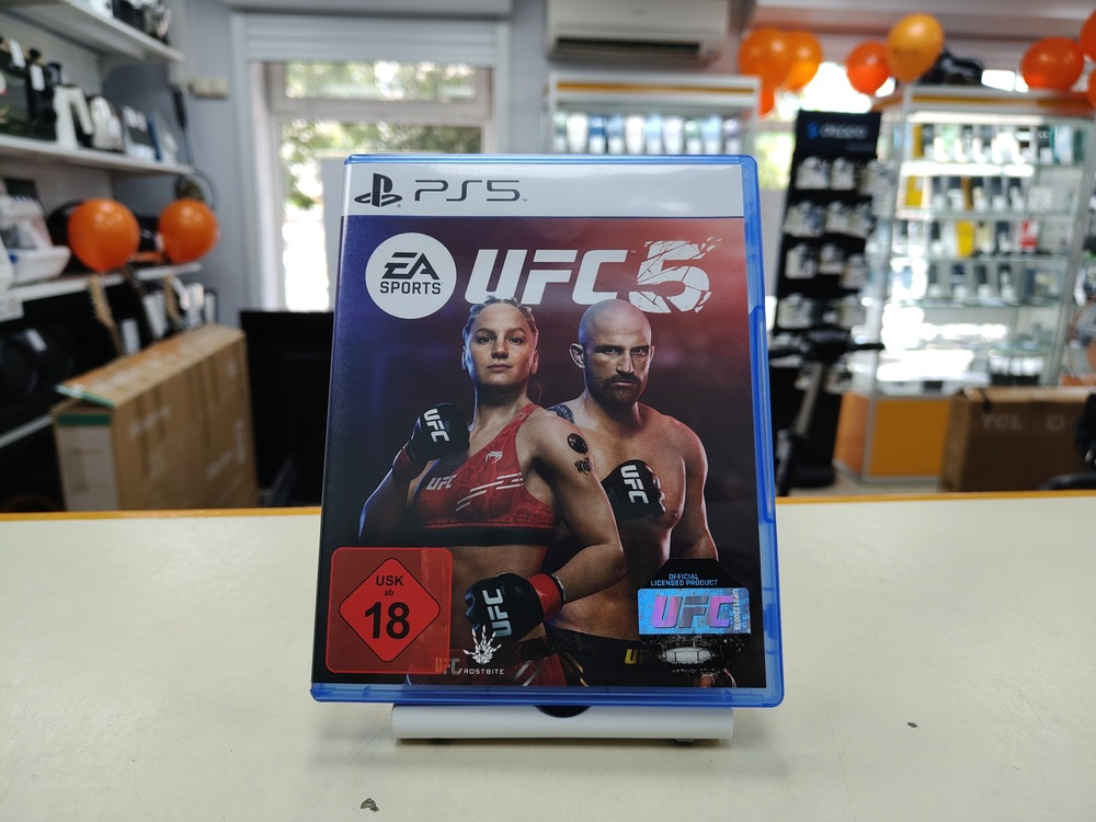 Игра EA Sports UFC 5 Standard Edition, для PlayStation 5, диск, английский язык, б/у, уценка