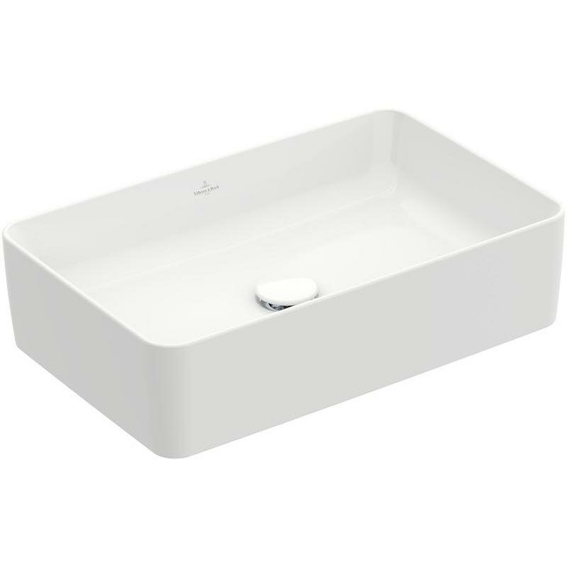 Раковина накладная Villeroy Boch Collaro 56 4A205601 Альпийский белый, керамика