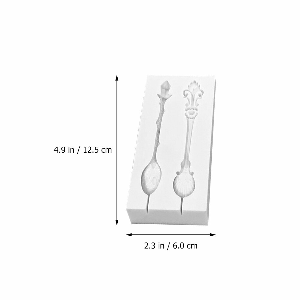 Силиконовая Форма Для Выпечки С Ложками Длительная И Практичная 12.50X6.00X1.20Cm
