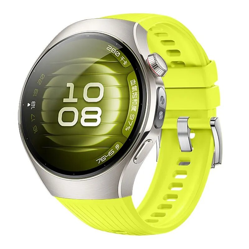 Ремешок для часов Huawei Watch GT5 Pro, Подходит для ширина 42 мм / 46mm , с классическим вертикальным узором