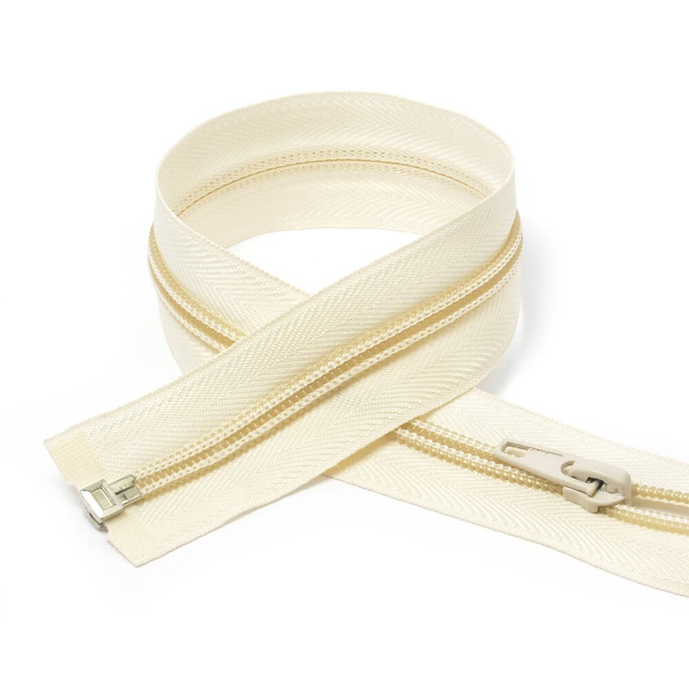 Молния MaxZipper пластиковая, Спираль, №5-N, 70 см, цвет F306, светло-бежевый, 50 шт (F. ПЛ5N.70.306)