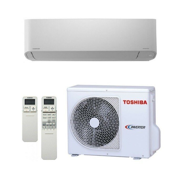 Сплит система инверторного типа Toshiba RAS-13BKV-EE1/RAS-13BAV-EE1 до 30 кв. м.