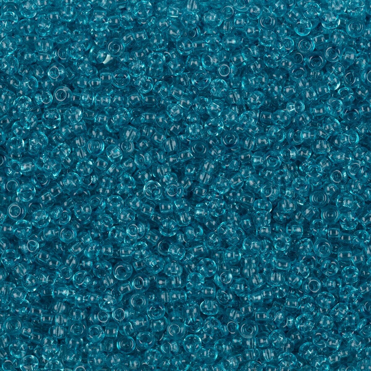 Бисер PRECIOSA Круглый 5, 10/0, 01133 (Ф332), голубой, 2,3 мм, 500 г, Чехия