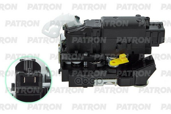 Замок двери задней правой VAZ Lada Largus 2012- RENAULT Logan 2005-2014 PATRON арт. PLK192