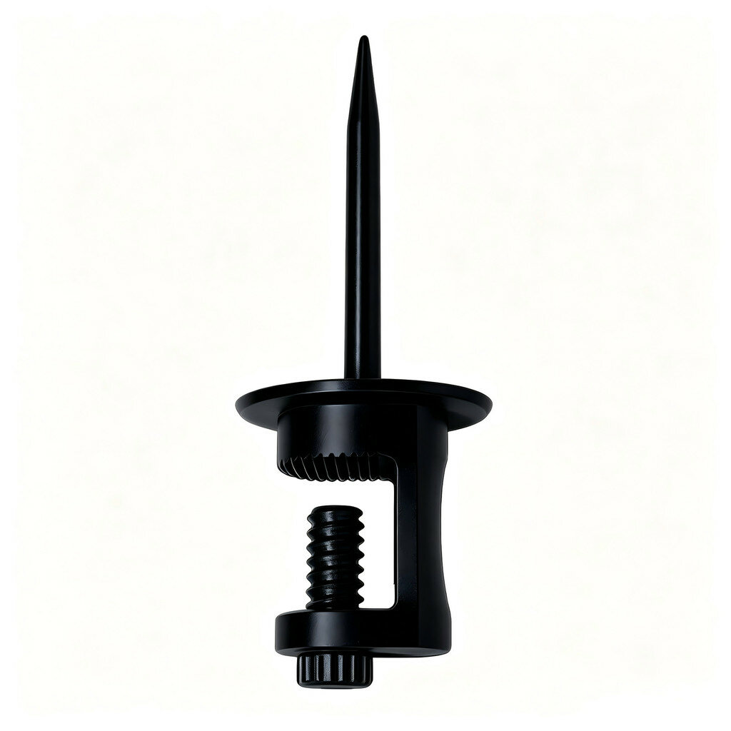 Winding station for pla yarn with firm construction for creative diy projects, black