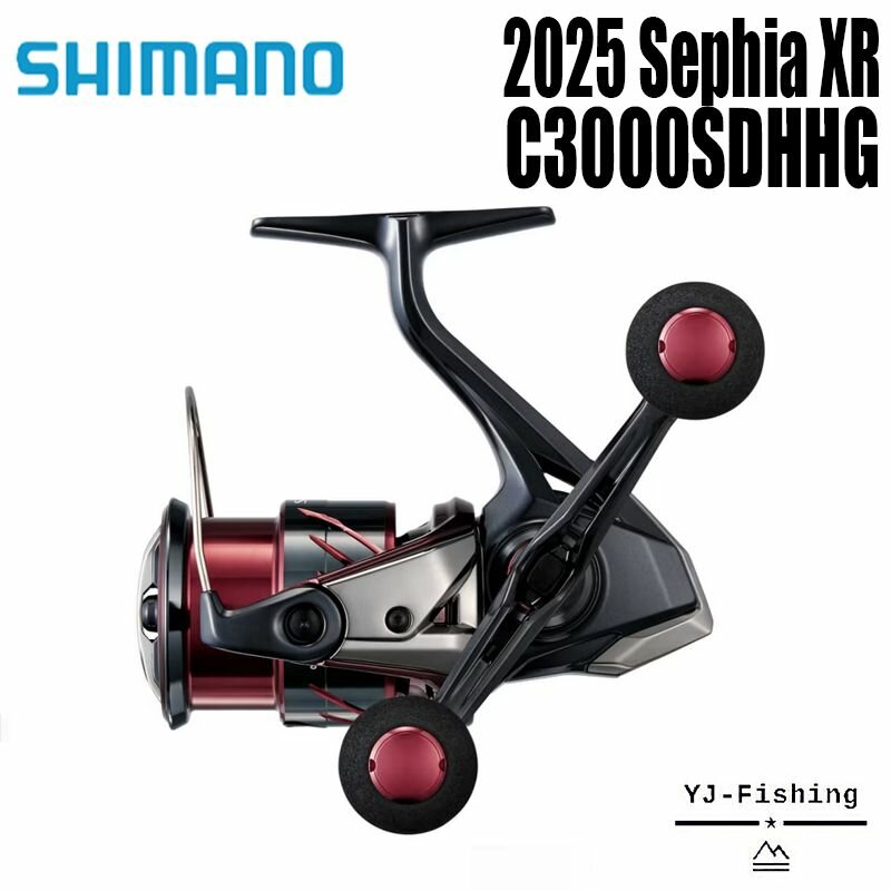 SHIMANO 2025 SEPHIA XR C3000SDHHG профессиональная скоростная катушка для деликатной рыбалки