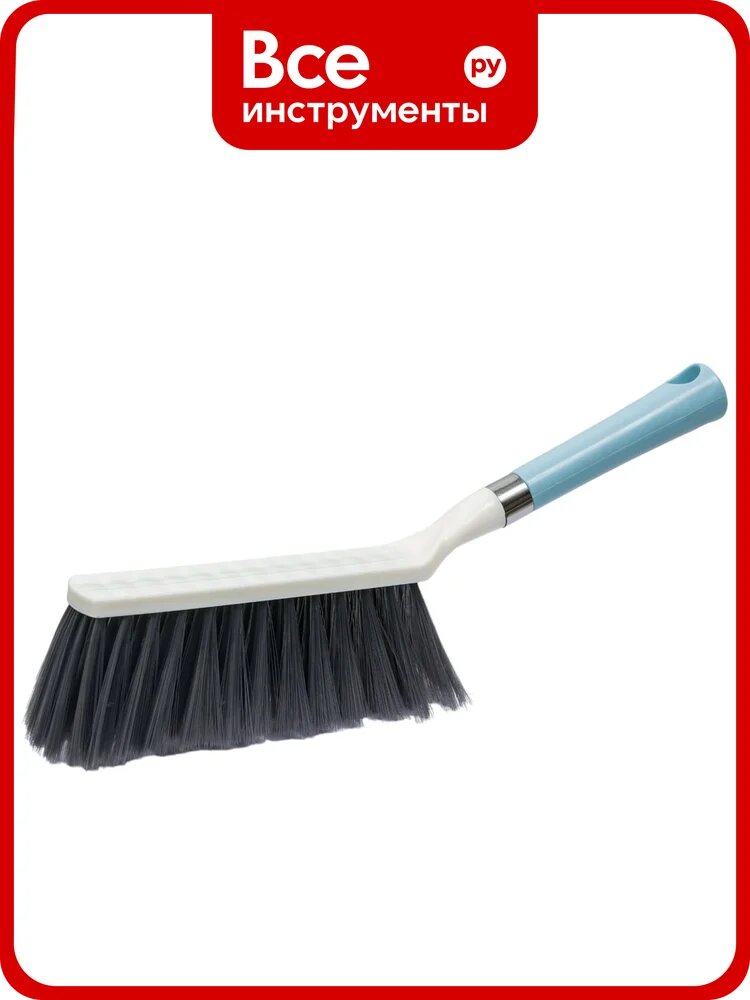 Щетка-сметка, PERFECTO, для уборки PERFECTO LINEA Klinko 5-рядная, голубая лагуна 43-300161, сухой и влажной уборки