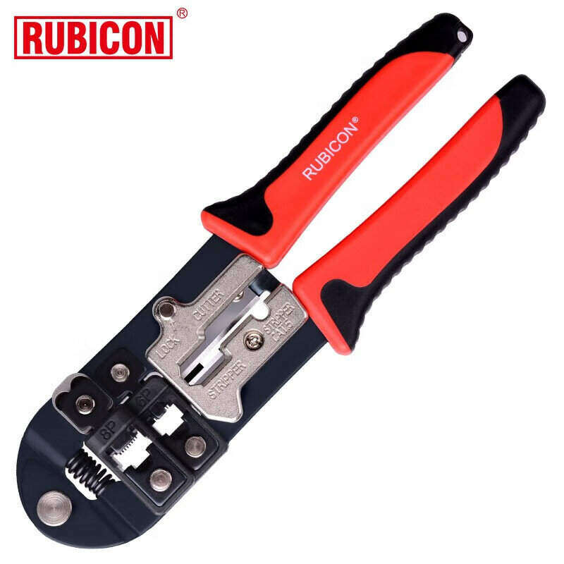 RUBICON двойные отверстия сетевые кабельные клещи для разъемов RJ45 с металлической рамкой RKY-338 Размер：Неправильное