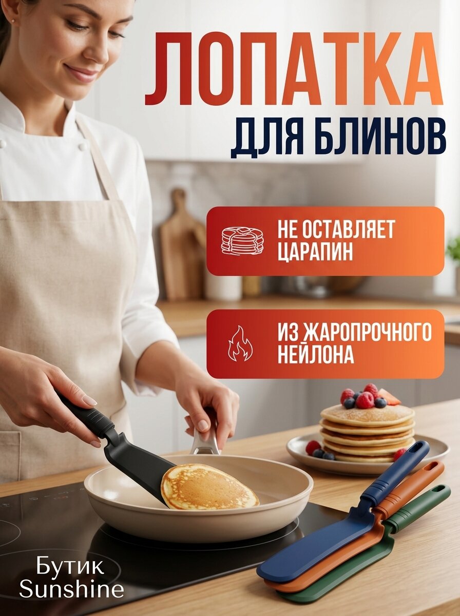 Лопатка кулинарная для блинов