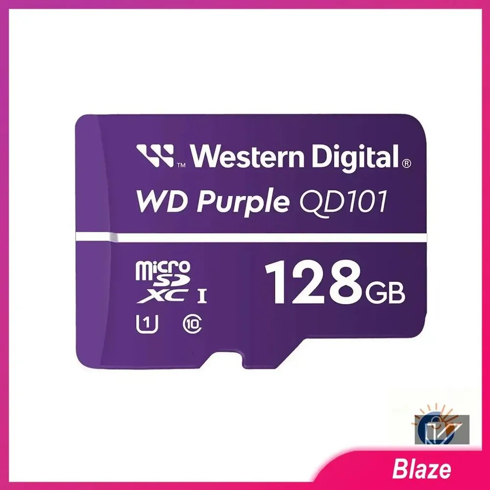 Карта памяти WD Purple 128GB microSDXC UHS-I