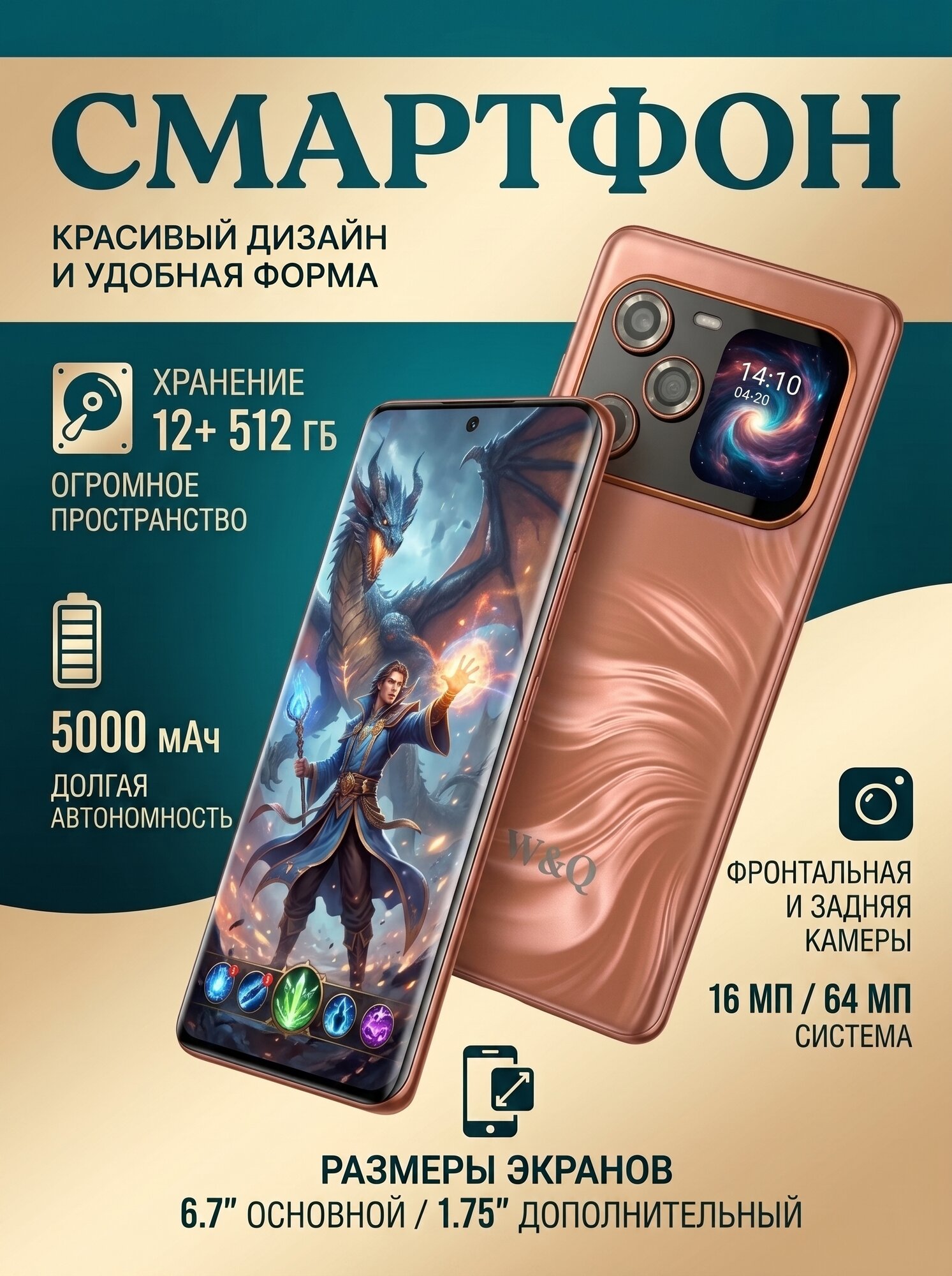 Игровой смартфон 12/512 ГБ: 90 Гц экран и 5000 мАч. Создан для побед!