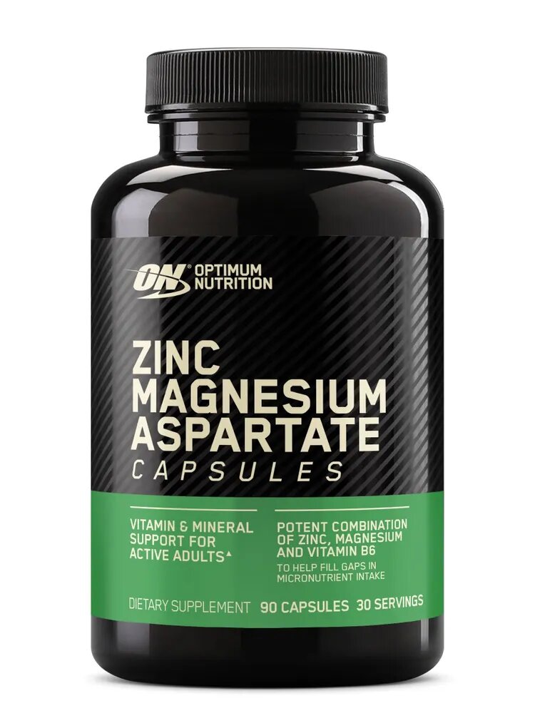 Витаминно-минеральный комплекс ОН - Цинк, Магний Аспартат 90 капсул /Optimum Nutrition ON - Zinc Magnesium Aspartate Capsules