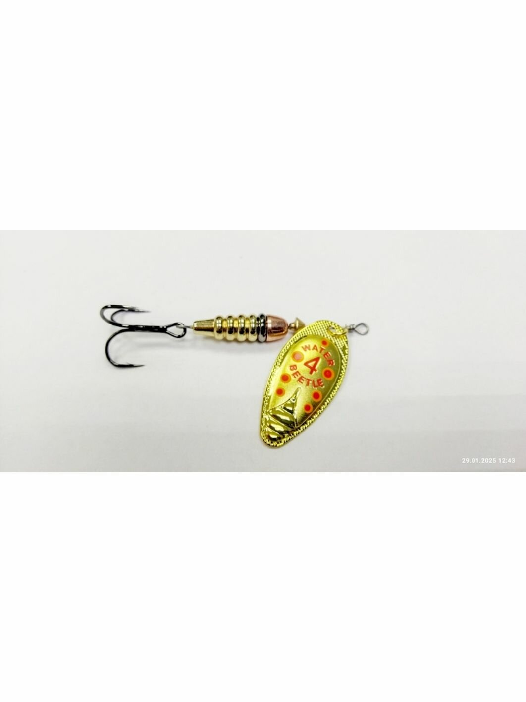 Блесна вращающаяся Water Beetle W. В, 10,5 гр, цвет WBL42103
